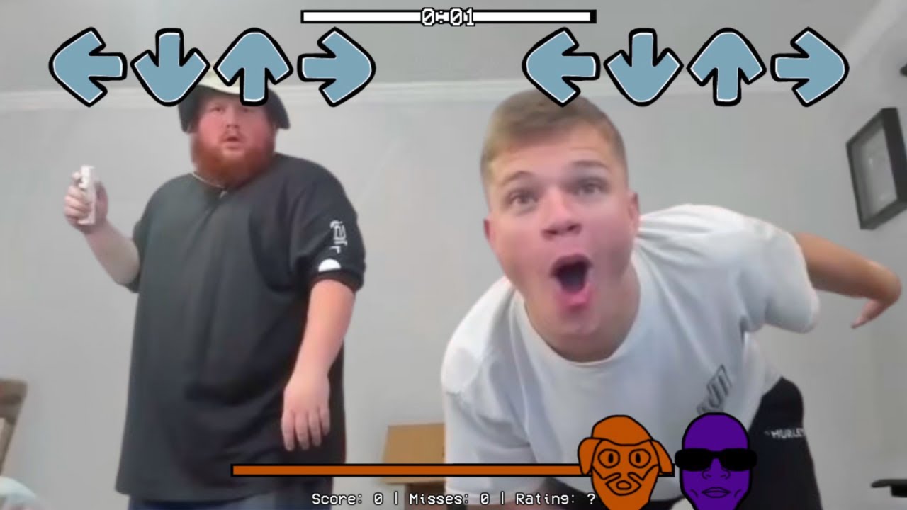 CaseOh and jynxzi in Friday Night Funkin 'Off The Team' mod | FNF ...