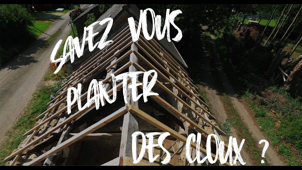 La toiture fait peau neuve ! #7 pose des chevrons, du pare pluie et du ...