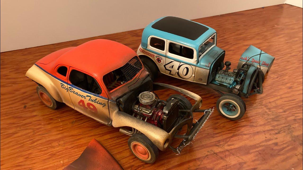 1/24 scale Dirt track race car - YouTube