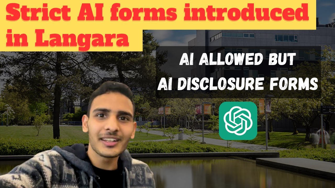 Langara getting STRICT with AI| CHATGPT Allowed BUT|Vlog 15| - YouTube