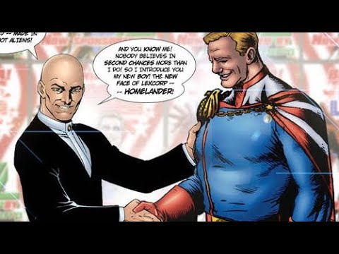 LEX LUTHOR meets HOMELANDER DUB - YouTube