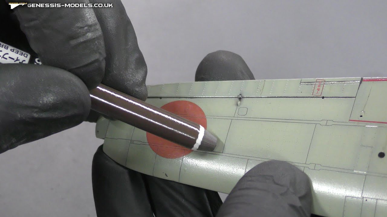 Easy Streaking Effects : Building The Eduard A6M2 Zero : 1/48 Scale ...