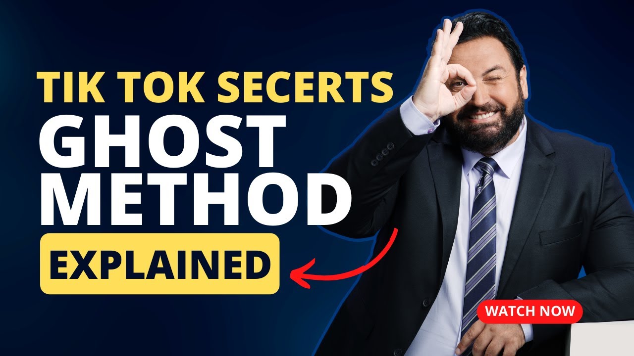 TikTok Sales Secrets - The Ghost Method Explained! - YouTube