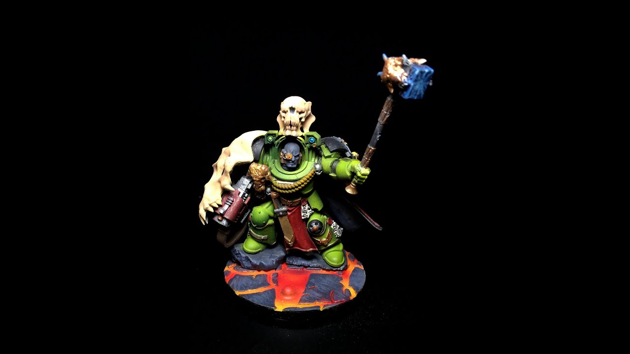 Salamanders Chapter Master Tu'Shan - YouTube
