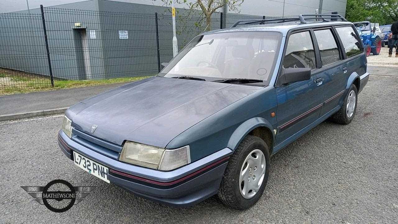 1993 ROVER MONTEGO DLX TURBO | MATHEWSONS CLASSIC CARS | 9 & 10 JUNE ...