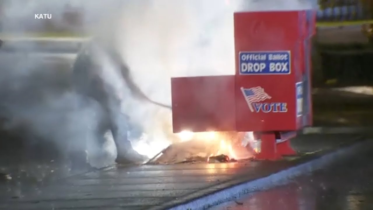 Fires set in drop boxes destroy hundreds of ballots in Washington and ...