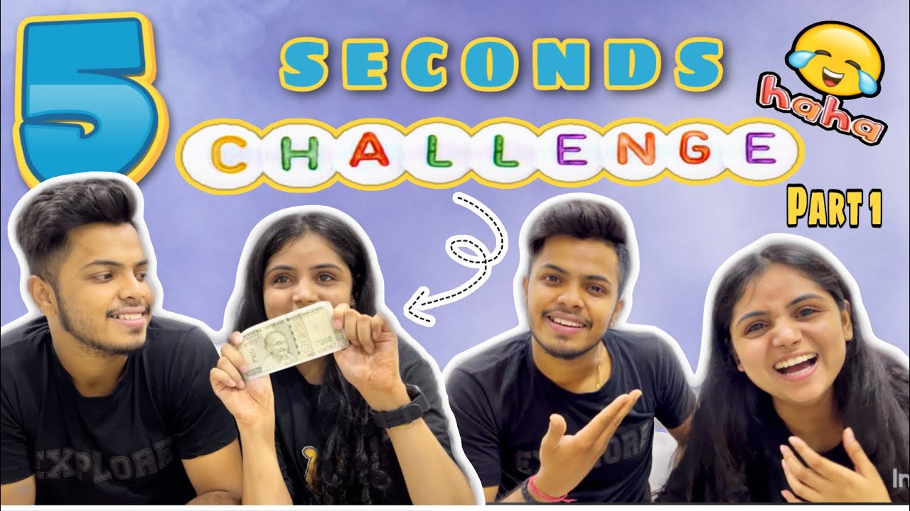 5 Seconds Challenge😂 #explorewithyukti |haste rahoge😝|part 1| - YouTube