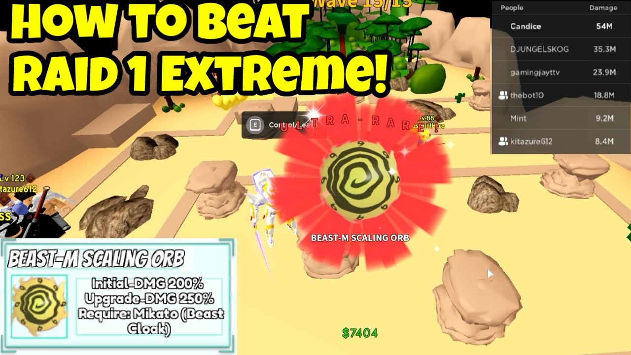 How To Beat Raid 1 Extreme | All Star Tower Defense - YouTube
