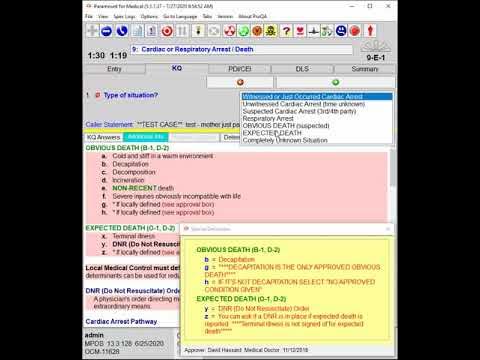 Expected Death in ProQA Walkthrough - YouTube