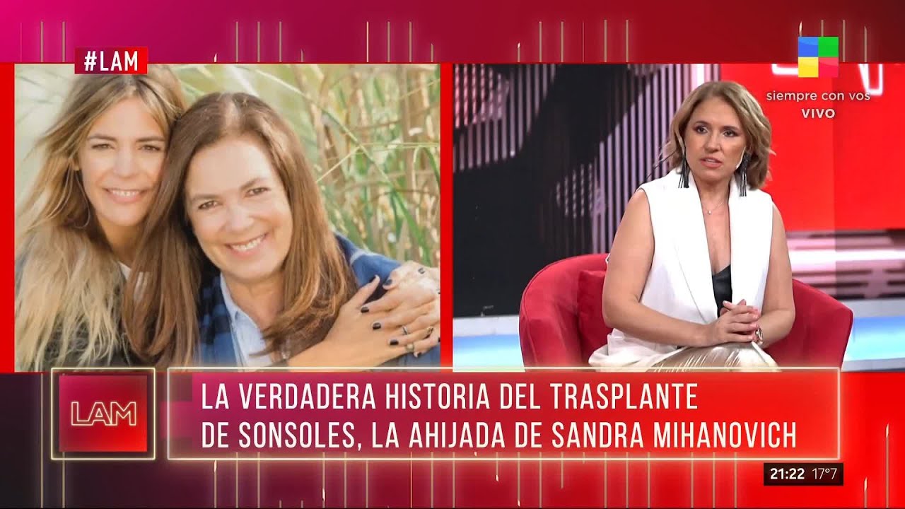 La verdadera historia del trasplante de Sonsoles, ahijada de Sandra Mi ...