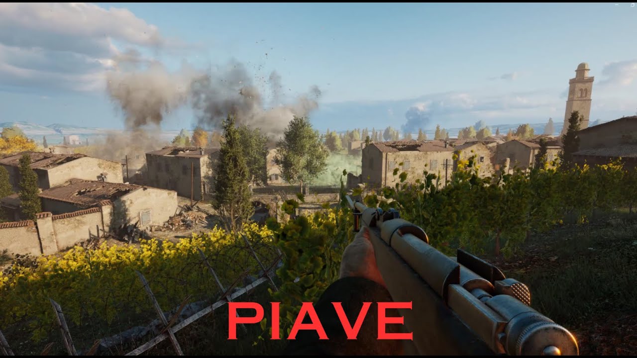 Isonzo PIAVE INMERSIÓN en la WW1 - (NO HUD) - 1440p 60fps - YouTube
