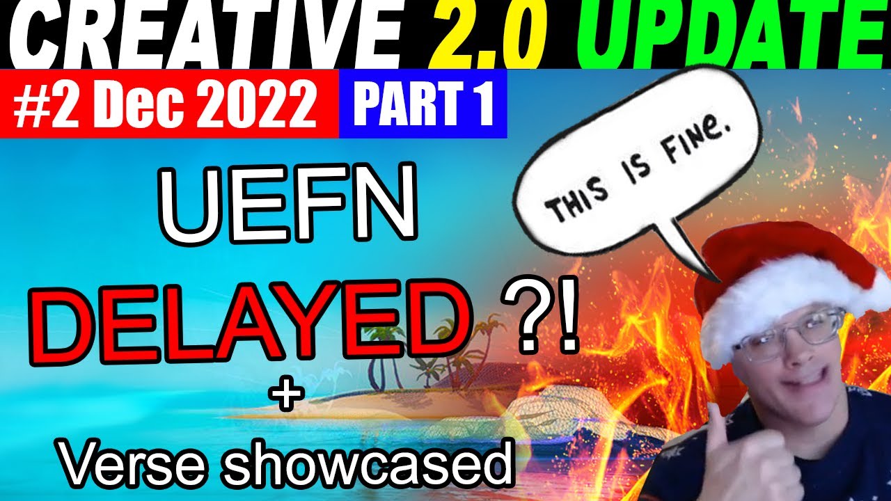 Fortnite Creative 20 Update 2 Uefn Delayed Verse Programming Language Showcased 12 Youtube