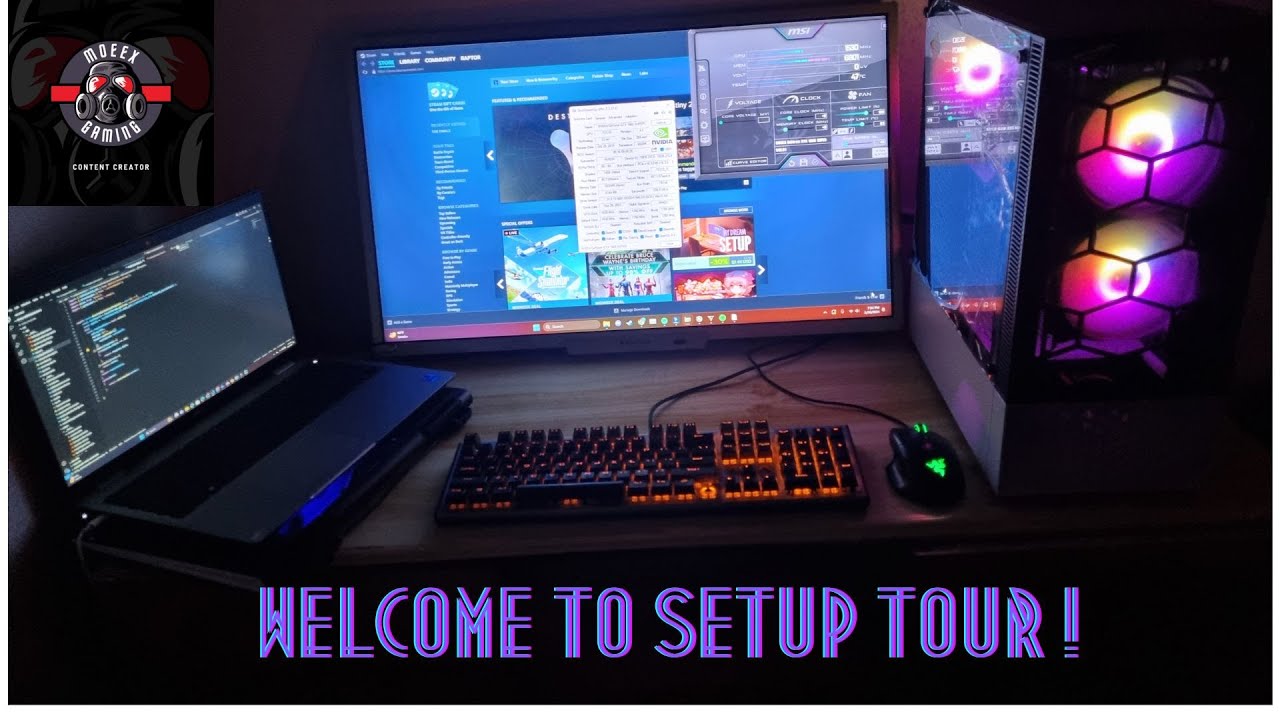 🔥Igniting the Gaming Scene: Moeex Gaming Setup Intro! 🔥 - YouTube