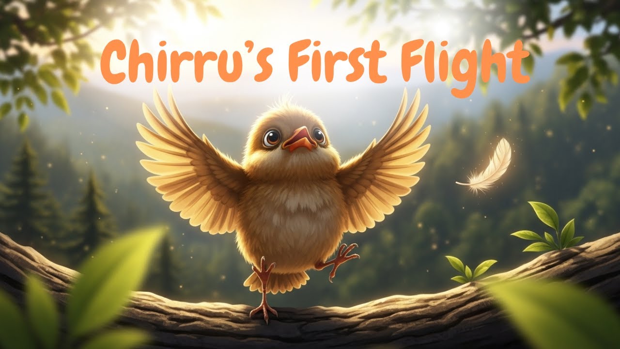 Chirru’s First Flight | A Little Bird’s Story of Courage 🐤 - YouTube