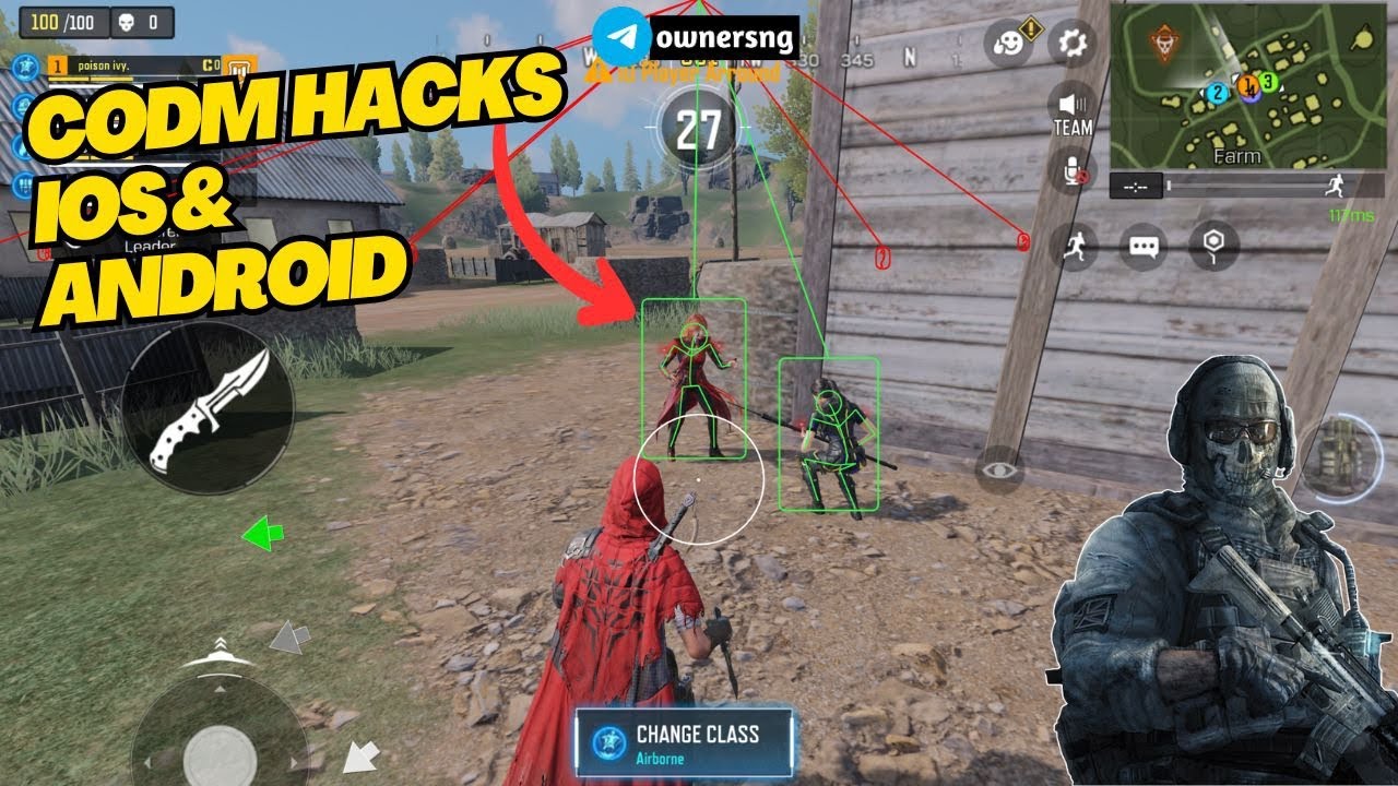 CODM MOD MENU APK COD MOBILE *AIMBOT* ESP | DOWNLOAD CHEATS NO RECOIL ...