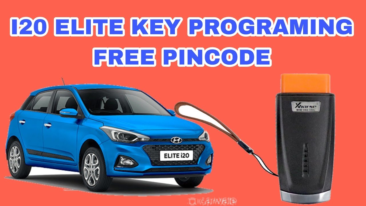 I20 KEY PROGRAMING|FREE PIN CODE|MINI OBD - YouTube