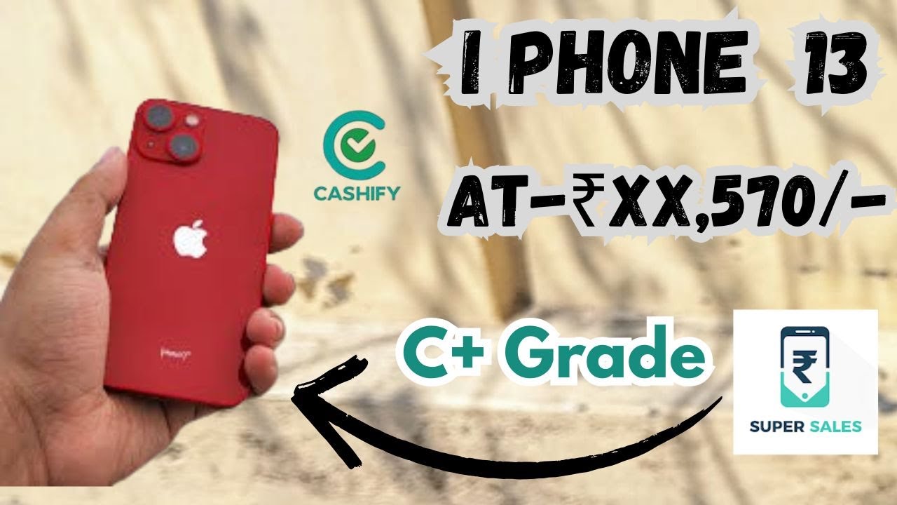 Order I phone 13 (256 GB) at just ₹XX,570/-🔥From Cashify Supersale |C+ ...