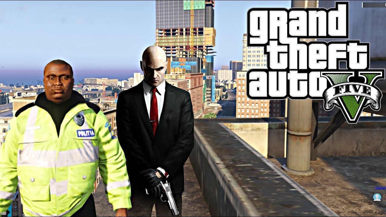 HITMAN APARE IN ORAS! • GTA 5 FIVEM - YouTube