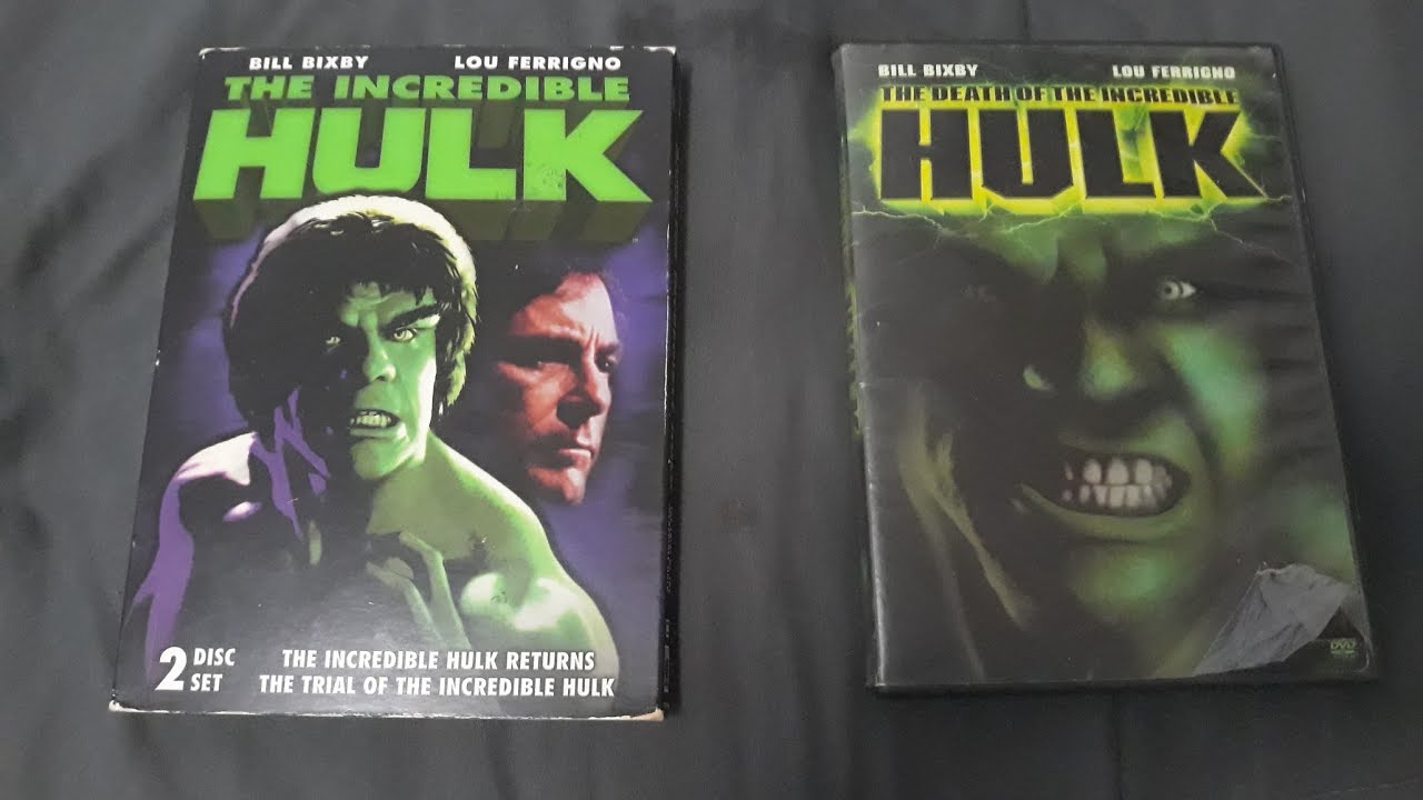 The Incredible Hulk TV Movie collection DVD in depth overview - YouTube