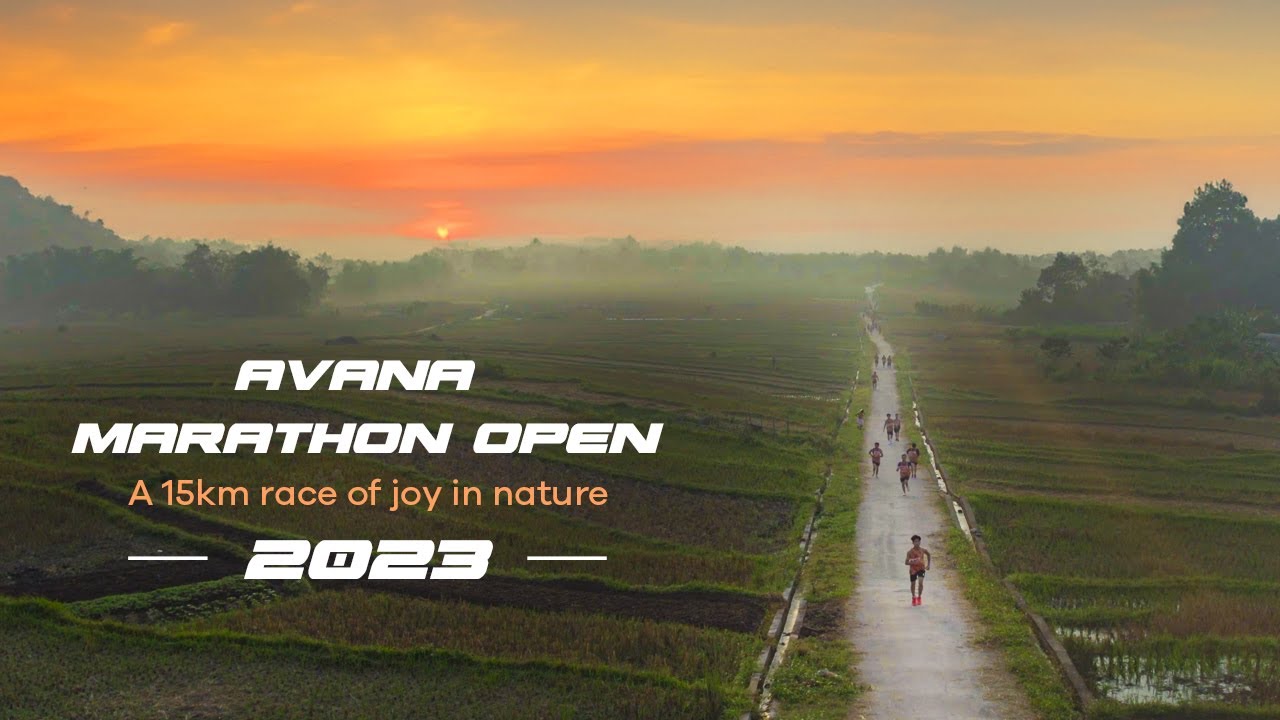 Avana Marathon Open 2023 - A 15km race of joy in nature - YouTube