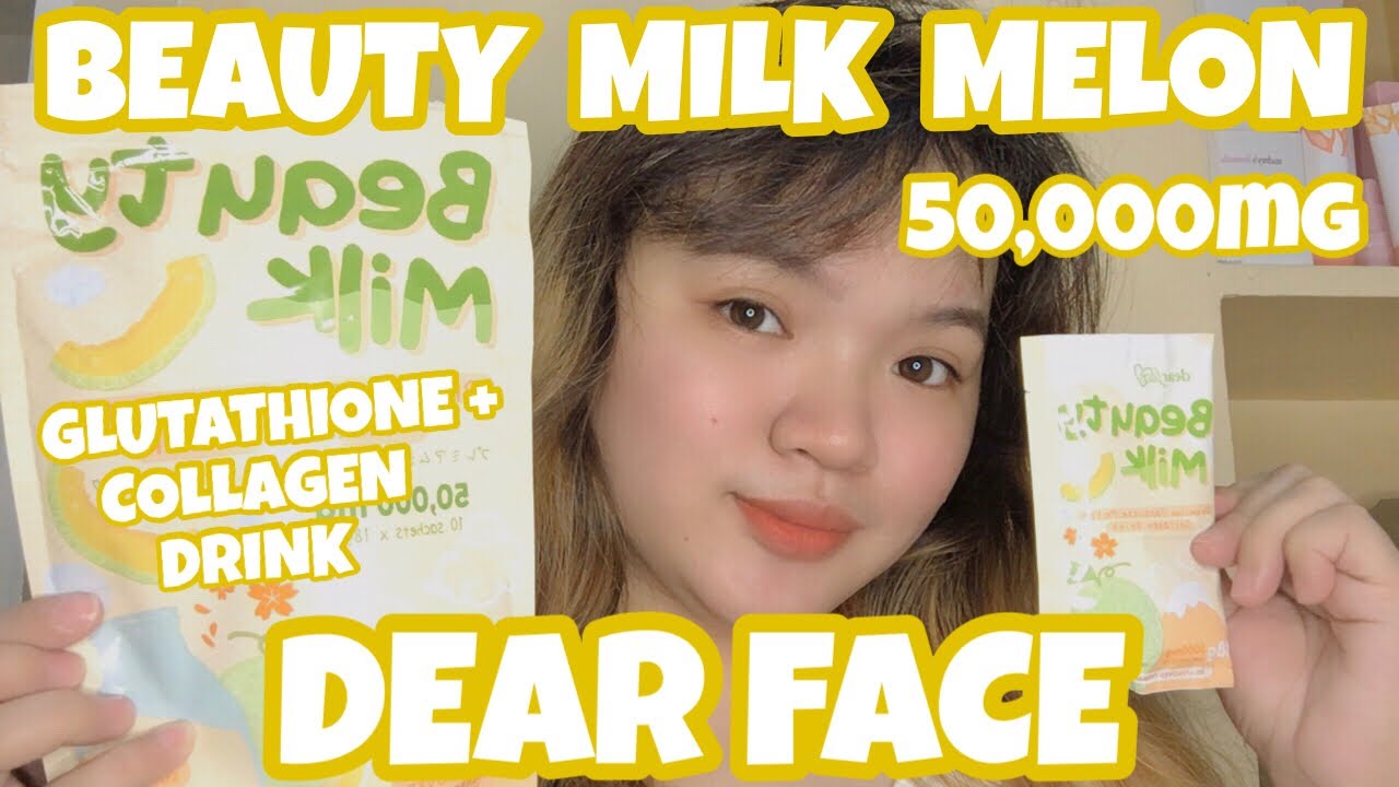 DEAR FACE BEAUTY MILK MELON COLLAGEN HONEST REVIEW - YouTube