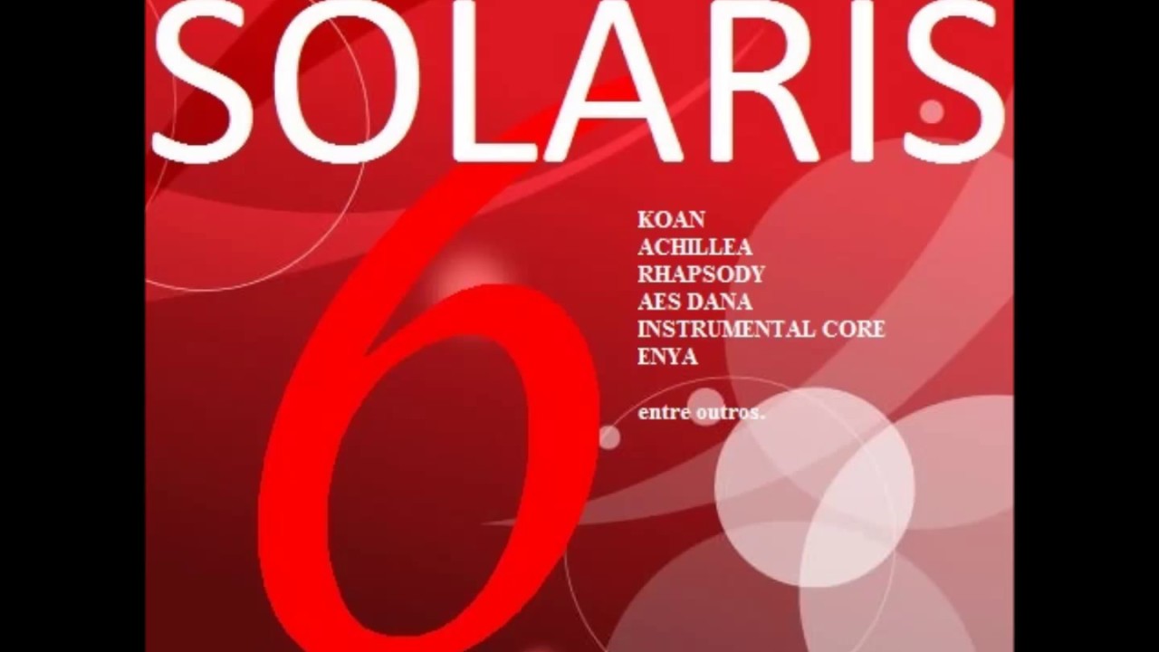Solaris 6 [Som Livre ‎– CD, Compilation 2008] - YouTube