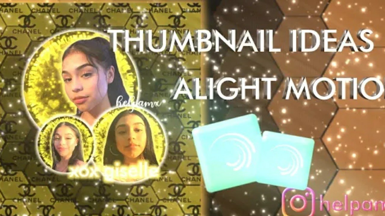 TUTORIAL THUMBNAIL ALIGHT MOTION - YouTube