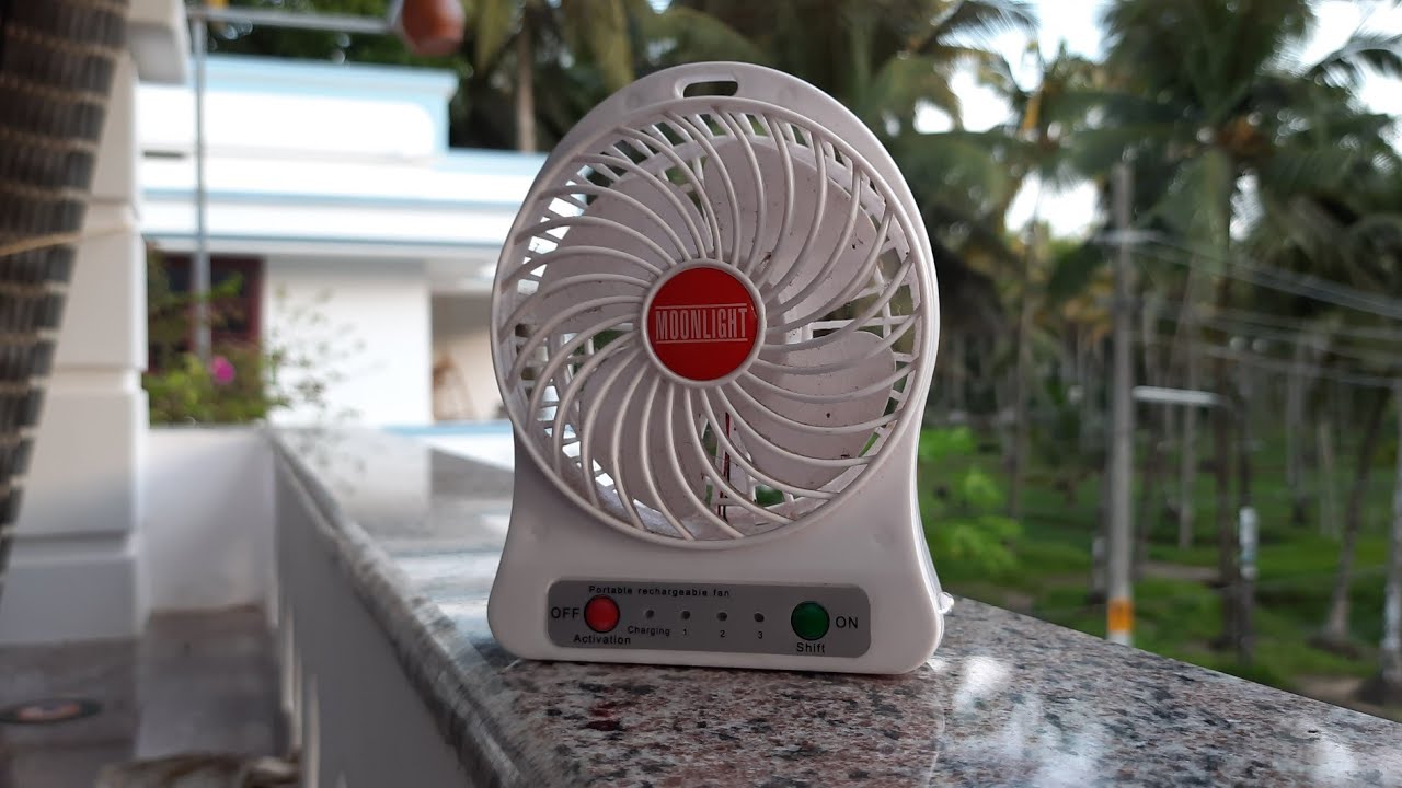 How to reuse mini fan - YouTube