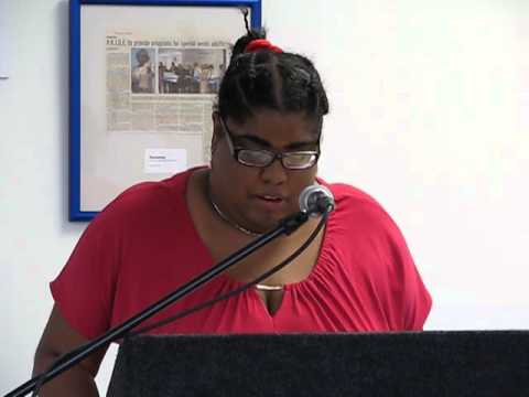 Helen Solano Speaks during a Press Conference on the Autism AGE-IN Act ...