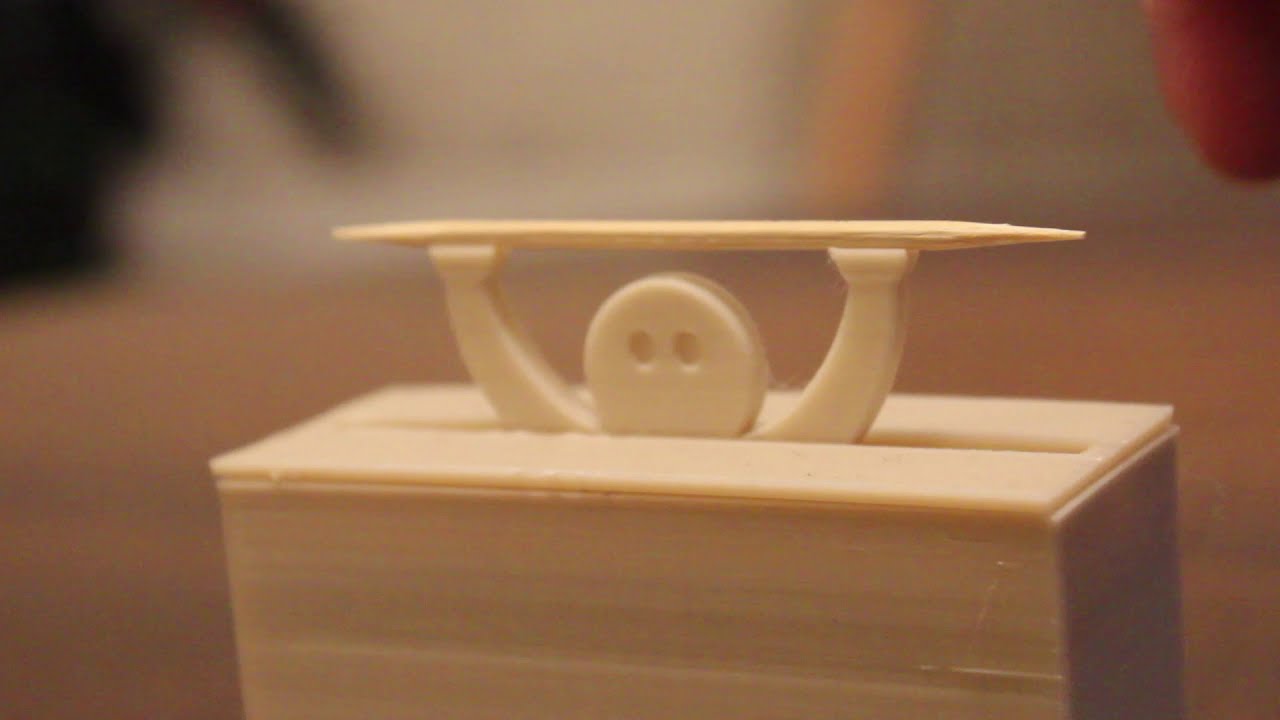 3D Printed Toothpick Dispenser - YouTube