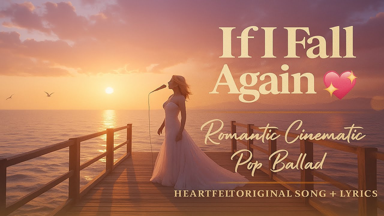 If I Fall Again | Romantic Cinematic Pop Ballad | Heartfelt Original ...
