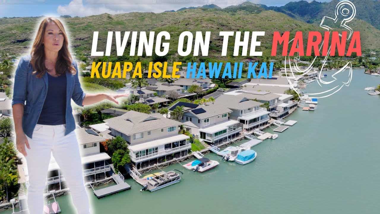 Marina Front Living in Hawaii Kai | Kuapa Isle - YouTube