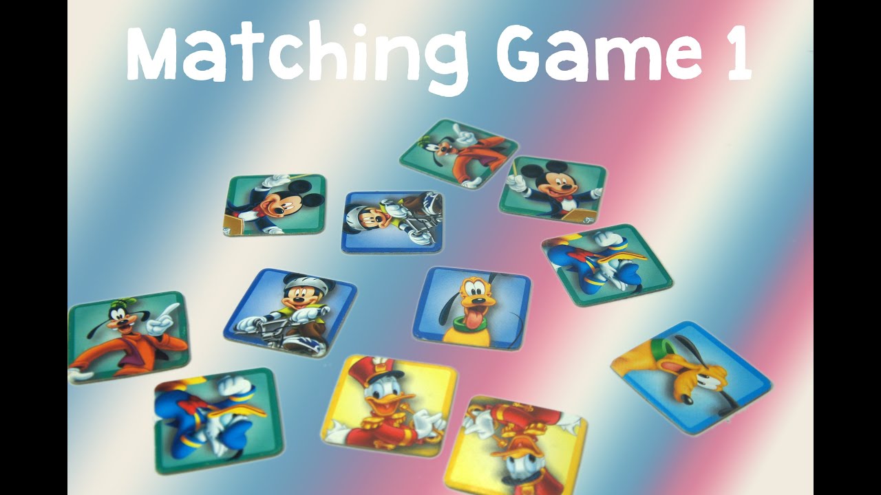 Mickey Mouse Clubhouse Matching Game - Round 1 - YouTube
