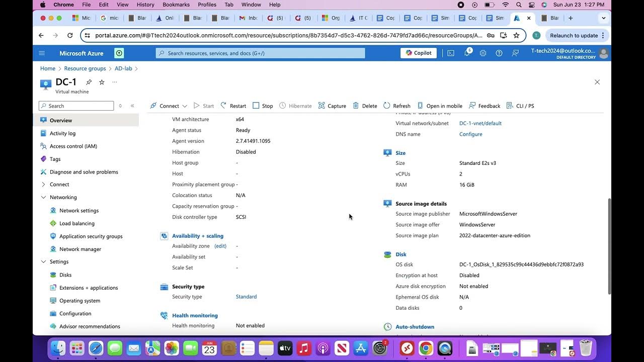 Deploying Active Directory and Creating Users part 1 - YouTube