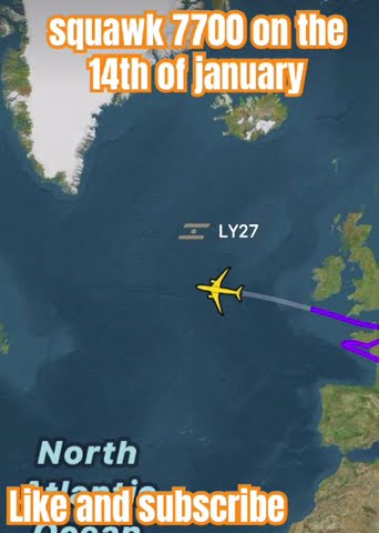 squawk 7700 on the 14th of january - YouTube