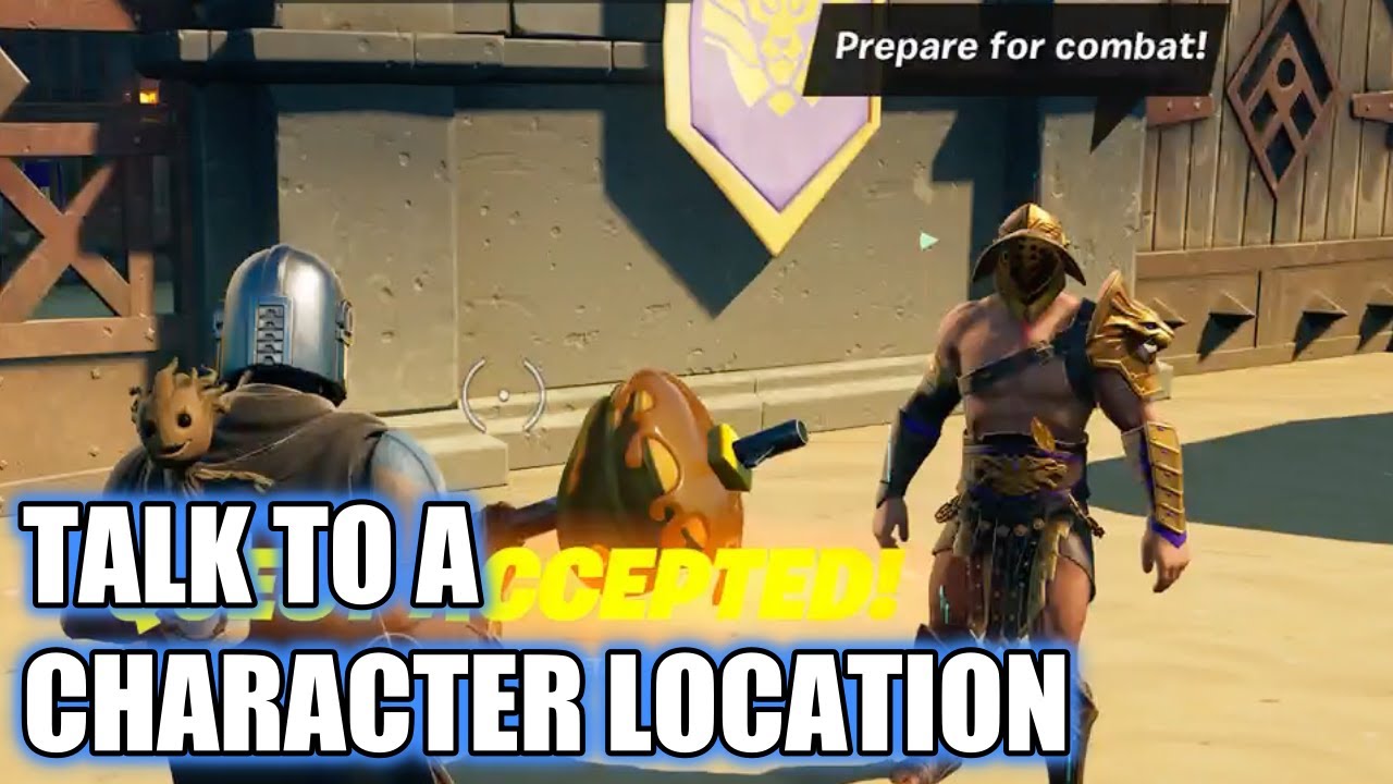 Fortnite – Talk to a Character Location - YouTube