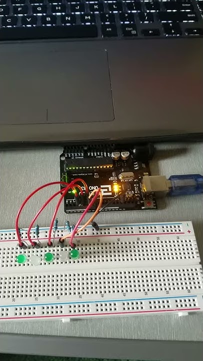 Running LEDs - YouTube