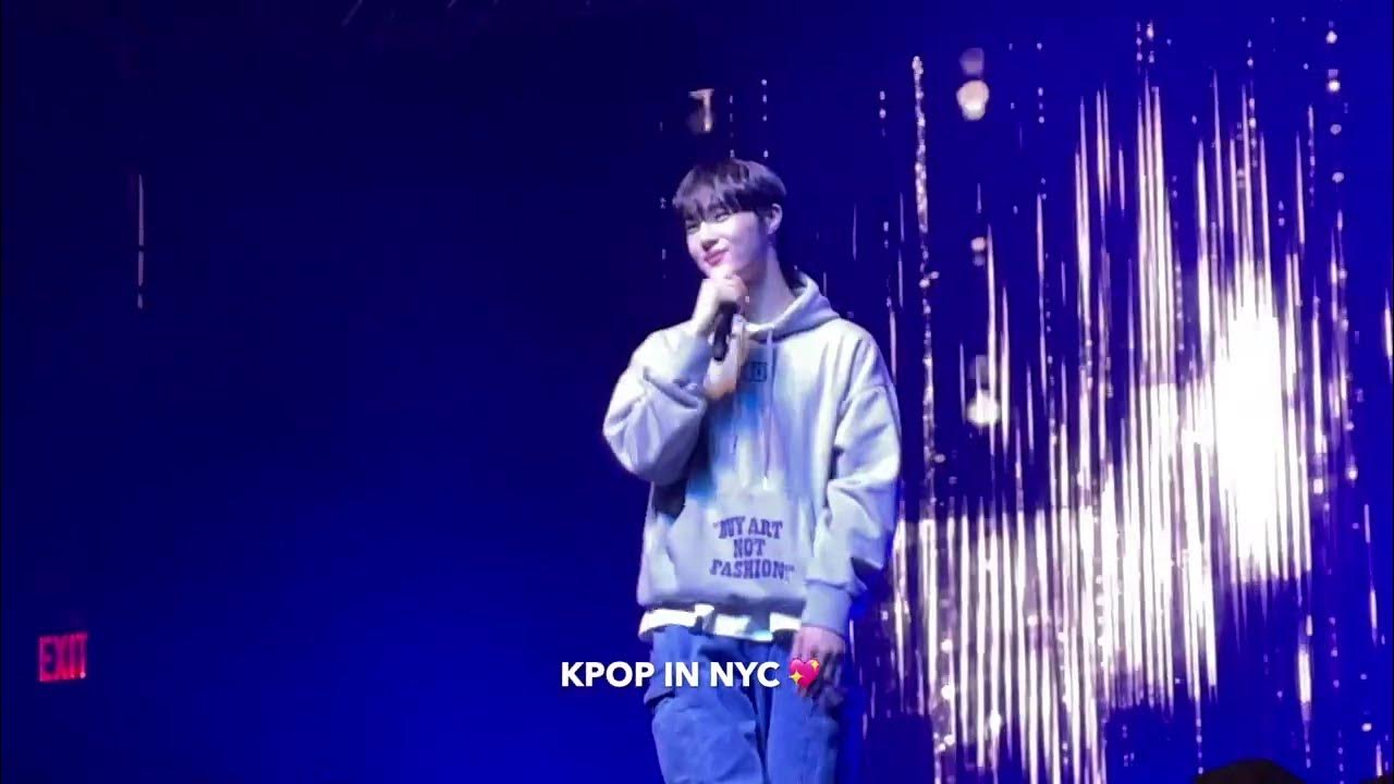 CIX 씨아이엑스 Save me, Kill me TOUR IN NEW YORK 2023.03.10 HYUNSUK SOLO 현석: Text Me cover [fancam 직캠 ...