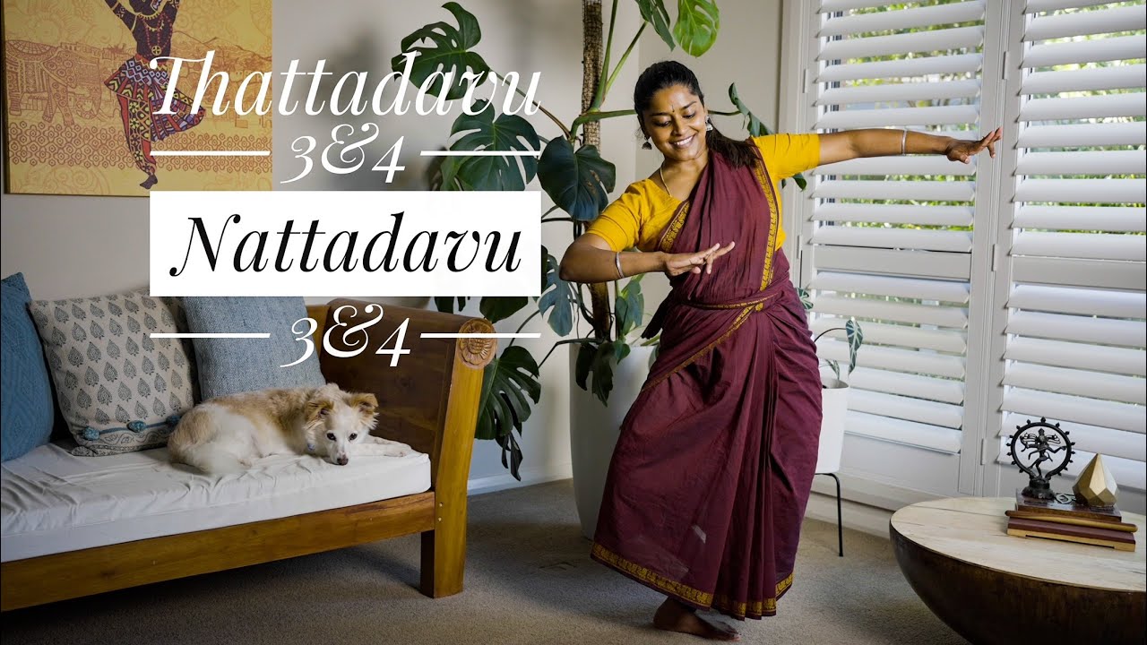 3rd & 4th Thattadavu | 3rd & 4th Nattadavu | Bharatanatyam | Indian ...