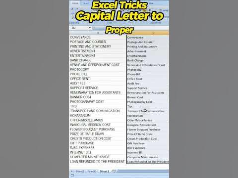Excel Tricks // Shorts - YouTube