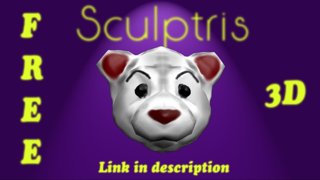 Free 3d modeling software sculptris - YouTube