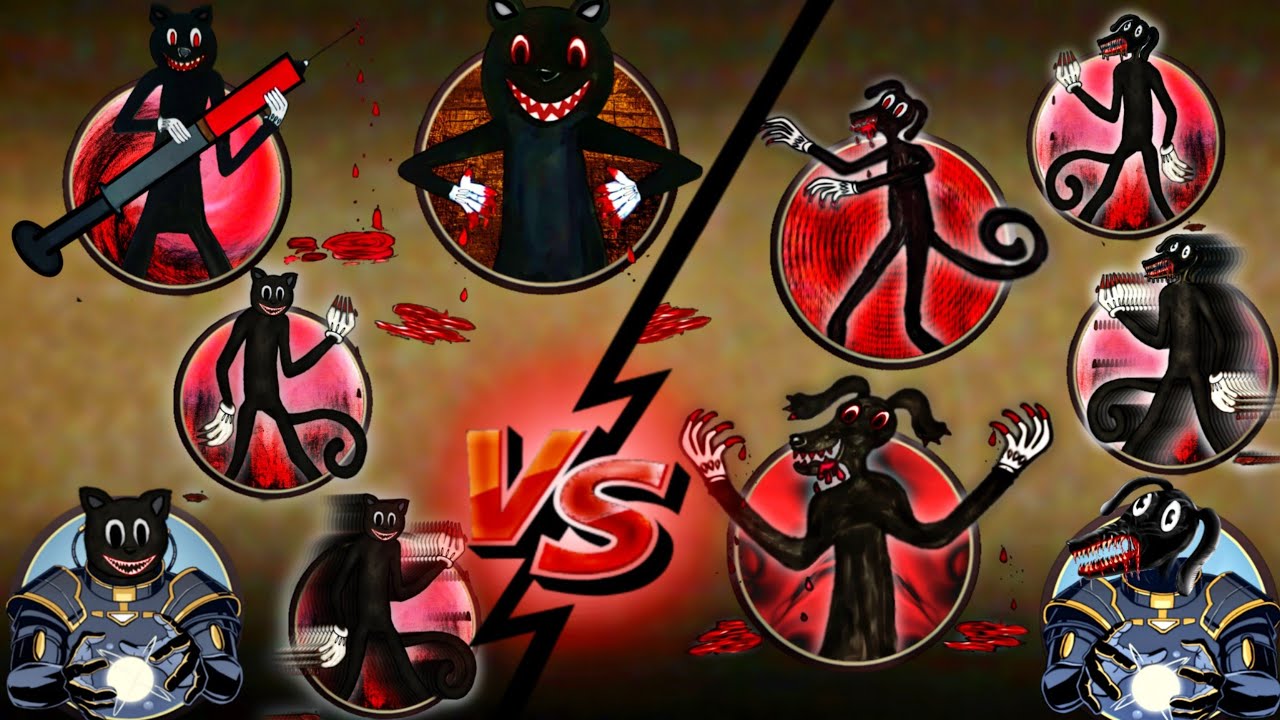 All Cartoon Cat Vs All Cartoon Dog || Shadow Fight 2 - YouTube