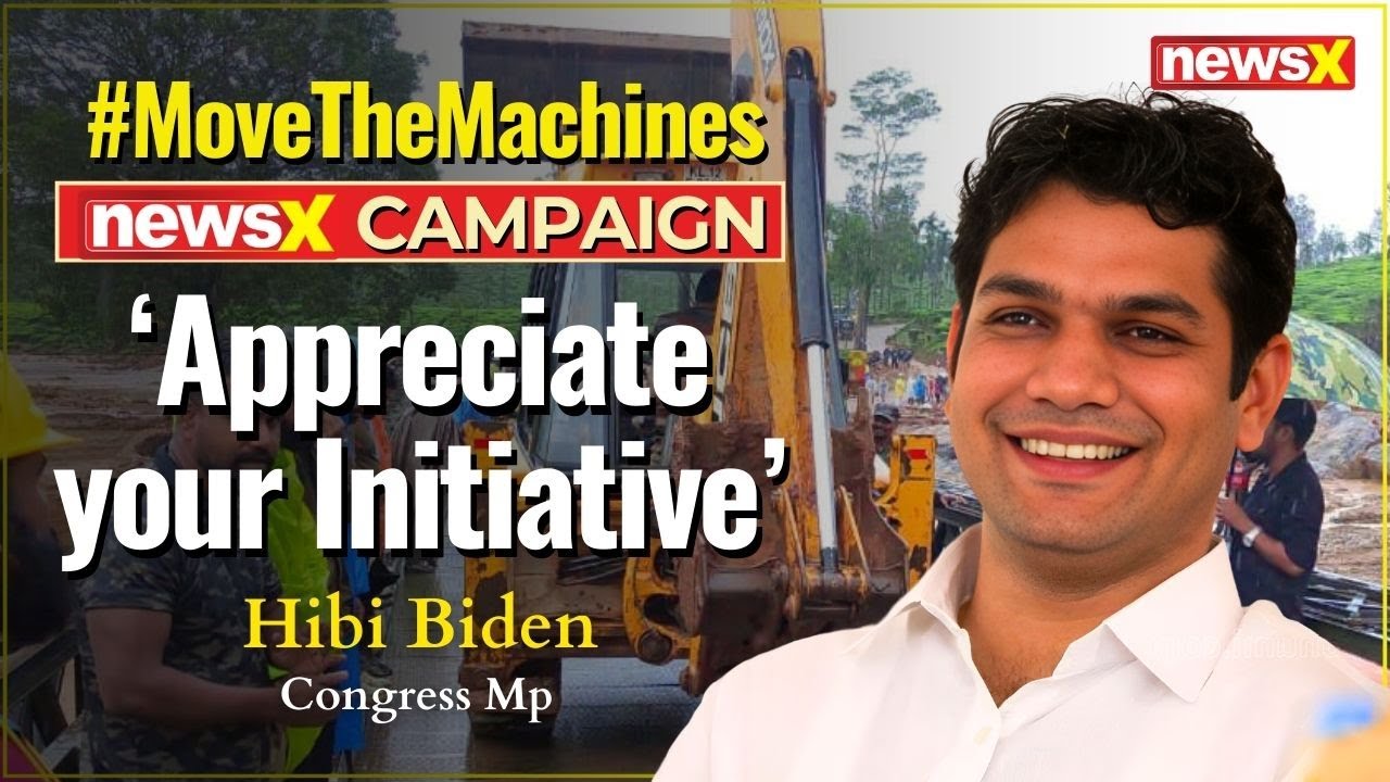 Wayanad: NewsX Campaign | Congress MP Hibi Eden Joins Appeal - YouTube