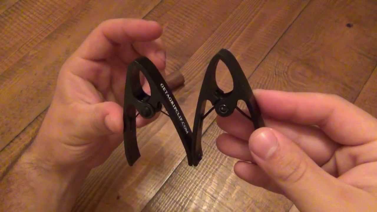 Cigar Accesory Review : "Get-A-Grip" Cigar Clip - YouTube