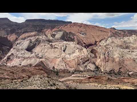 The Waterpocket Fold from the Halls Creek Overlook off of the Notom-Bullfrog Road in Utah