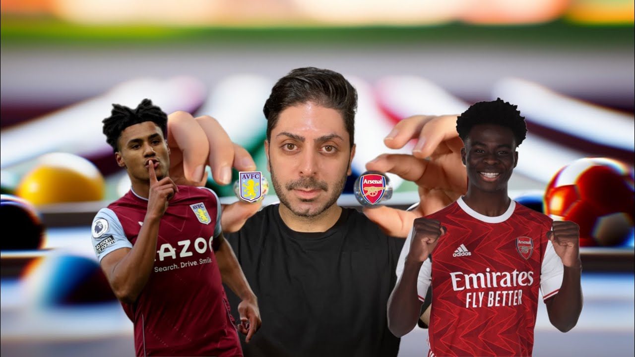 CAN ASTON VILLA STOP ARSENAL IN THE PREMIER LEAGUE MARBLE FOOTBALL ...