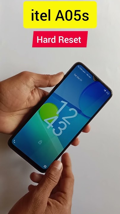 itel A05s Hard Reset | How to Factory Reset itel (A663L) - YouTube