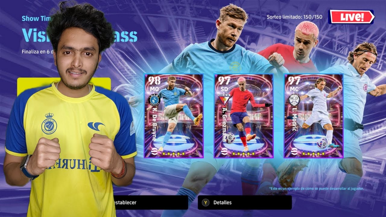 POTW RONALDO PACK OPENING & SHOWTIME REVIEW 🛑Efootball Mobile 2023 LIVE ...