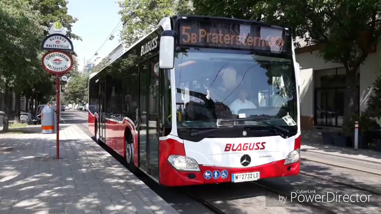 Bus 5B Ansage Wien - YouTube