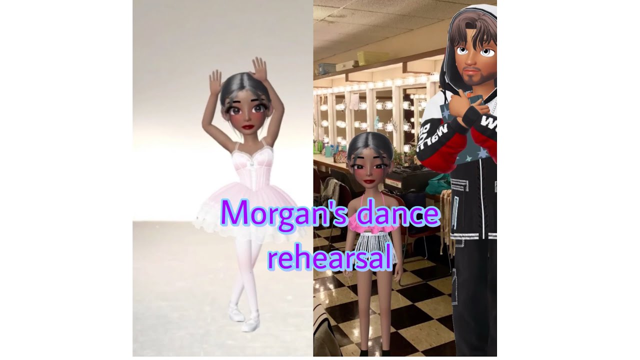 Morgan’s dress rehearsal morning with dad in zepeto (voiced) - YouTube